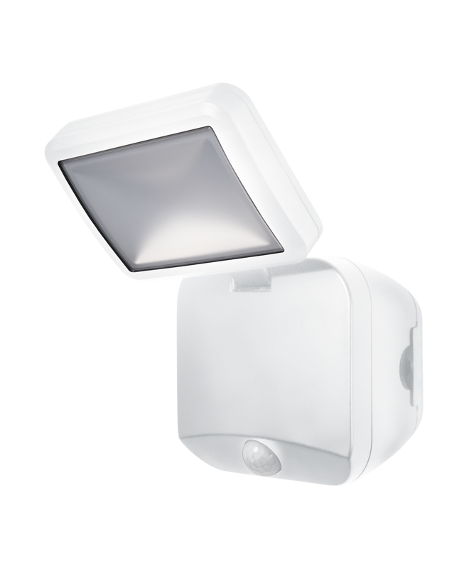 Battery-operated outdoor spotlights